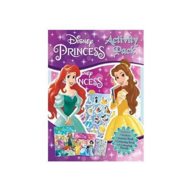 Jual Disney Princess Activity Pack Buku aktivitas anak sticker drawing ...