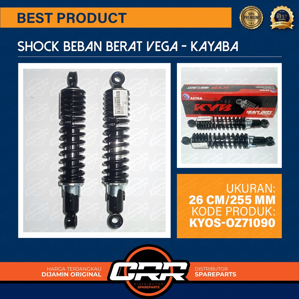 Jual Shockbreaker Shock Belakang Yamaha Jupiter Z Vega All Varian F1ZR Semua Tipe Heavy Duty ...