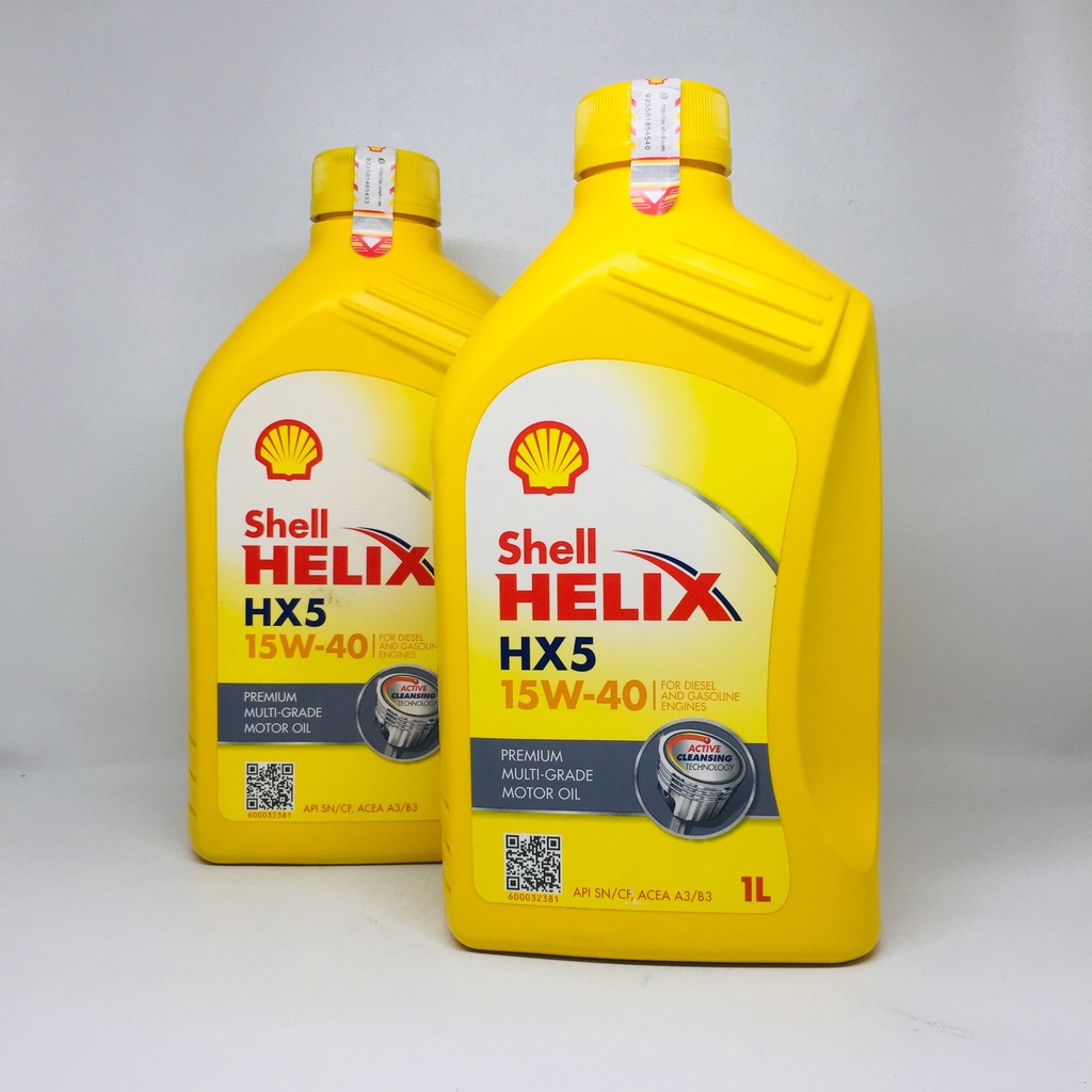 Jual OLI MESIN PELUMAS MESIN OIL MOTOR 4T BEBEK SPORT SHELL HELIX HX5 ...