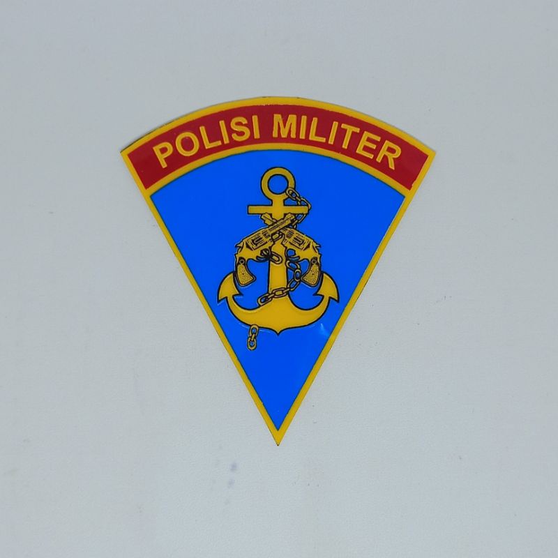 Jual Stiker Polisi Militer Provost AL - Stiker PM Provost AL - Sticker ...