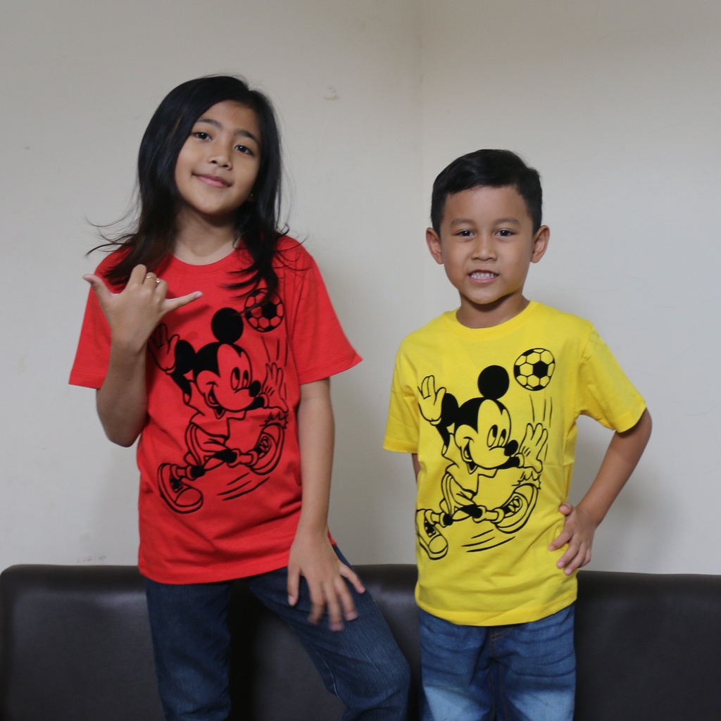 Jual Kaos ANAK MICKEY BOLA - Baju Fashion Anak Kartun Disney Mickey Mouse Lucu Premium REEDSHARK ...