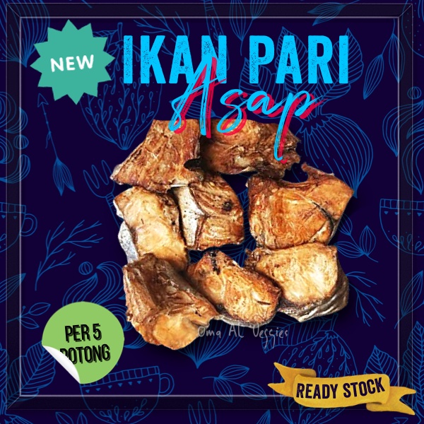 Jual IKAN PARI ASAP 5 POTONG PER PACK | Shopee Indonesia