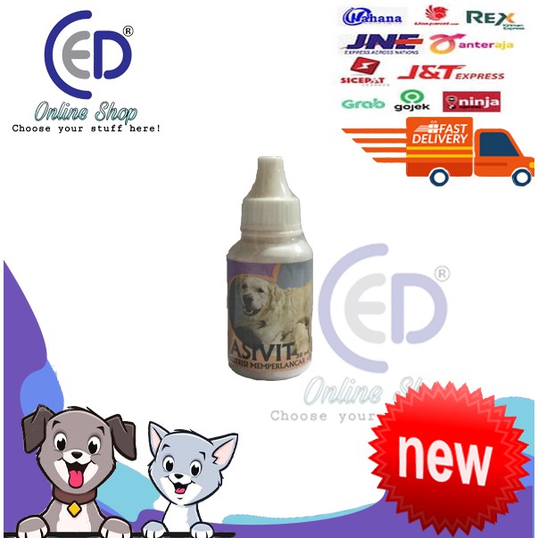 Jual asivit dog - nutrisi mempelancar asi anjing ( memperbanyak susu ...