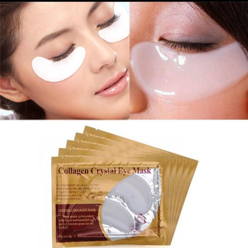 Jual Gold Collogen Crystal Eye mask ( Masker Mata Emas ) | Shopee Indonesia