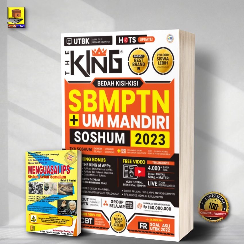 Jual THE KING SBMPTN SOSHUM 2023 / SBMPTN SOSHUM / SBMPTN 2023 / New ...