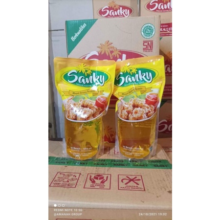 Jual MINYAK SANKY 1 LITER | Shopee Indonesia