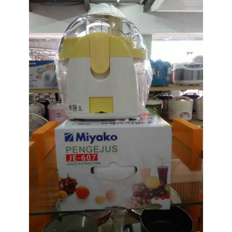 Jual JUICER MIYAKO JE 507 / JE 607 GARANSI RESMI ORIGINAL KAPASITAS 600 ML | Shopee Indonesia