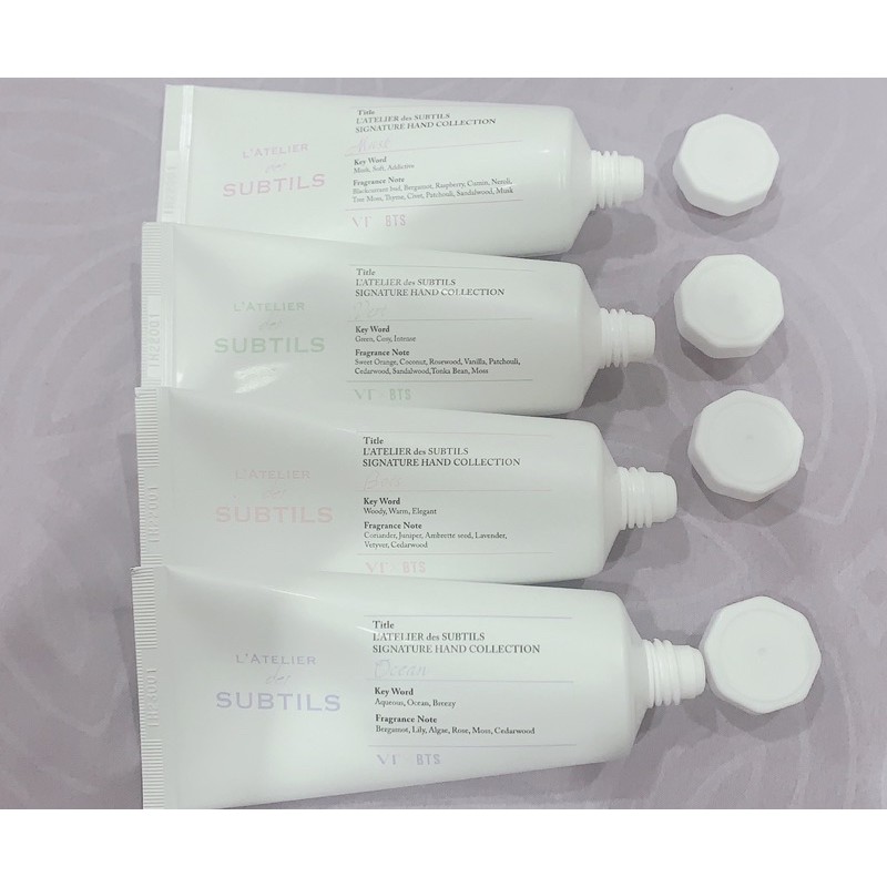 Jual VT x BTS Hand cream- L'atelier des subtils | Shopee Indonesia