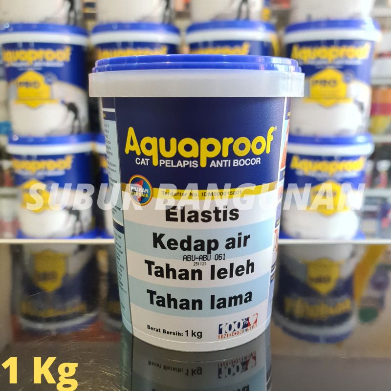 Jual Cat Pelapis Anti Bocor AquaProof Aqua Proof 1 Kg | Shopee Indonesia