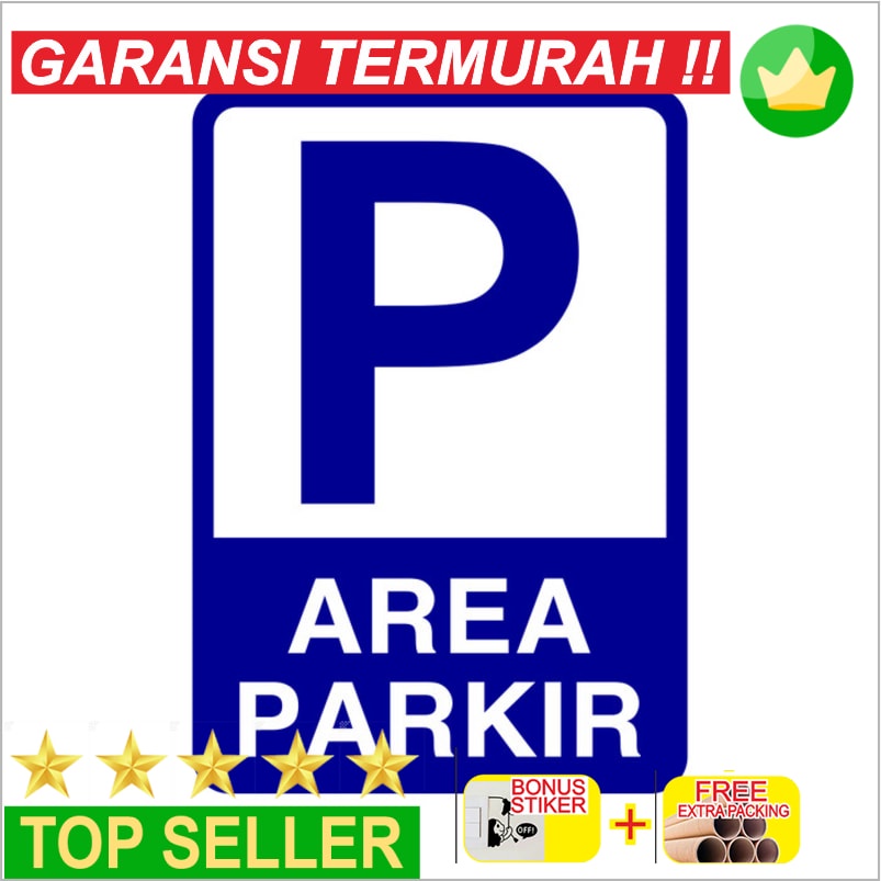 Jual Promo RAMBU AREA PARKIR 35CM X 50CM PLAT ALUMUNIUM Keren | Shopee ...