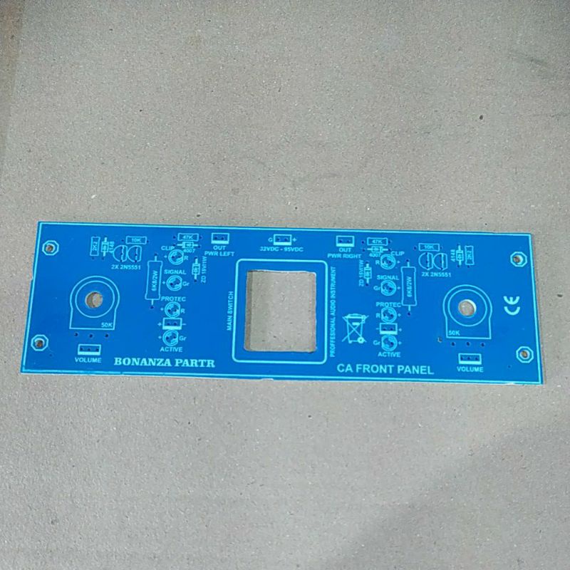 Jual PCB Panel Depan Belakang Box CA 2 Channel | Shopee Indonesia