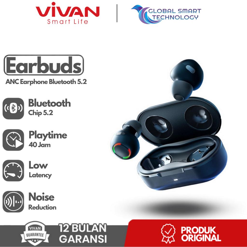 Jual VIVAN Liberty T110 TWS Wireless Earphone Airbuds FF Headset ...