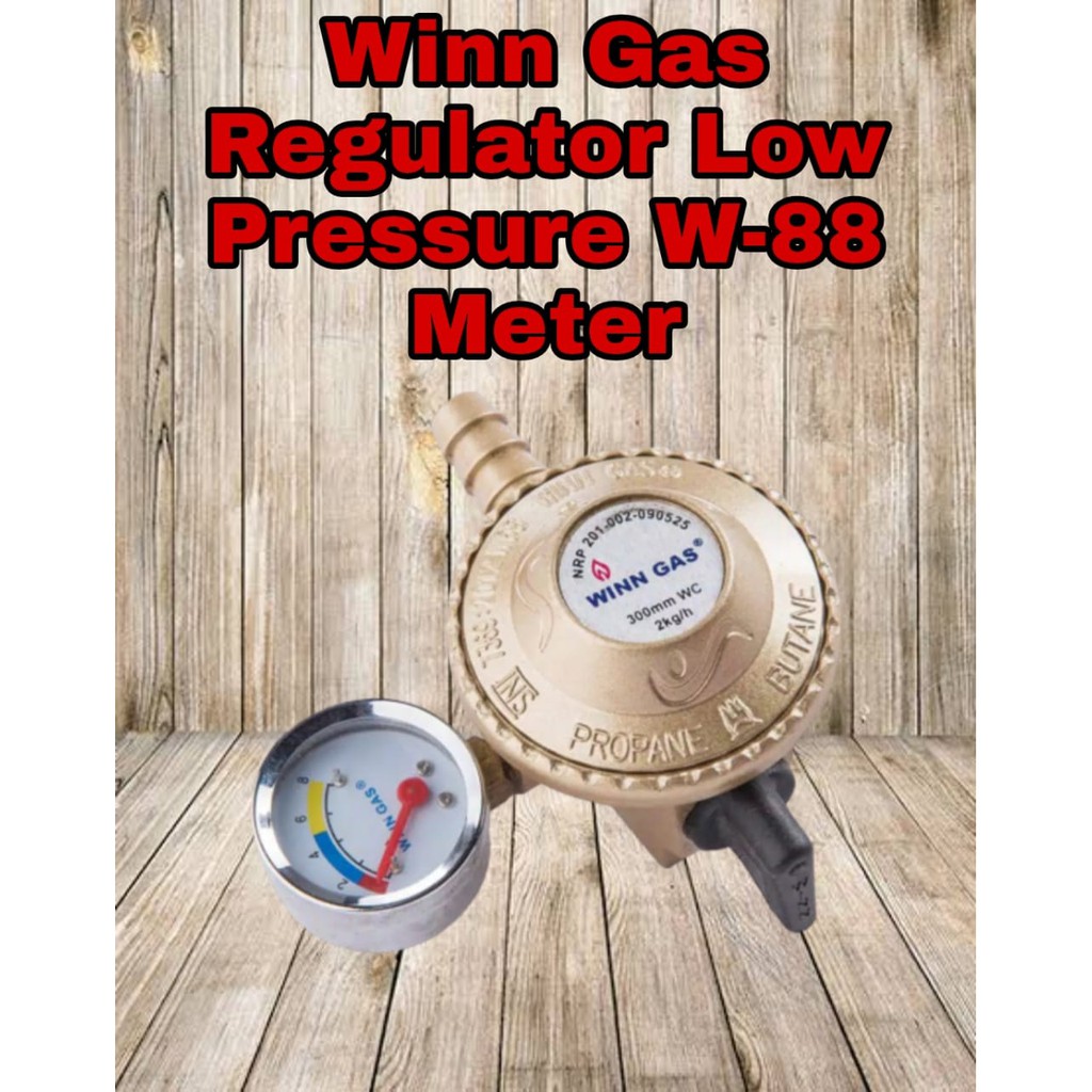 Jual Regulator Low Pressure W-88 Meter - Winn Gas | Shopee Indonesia
