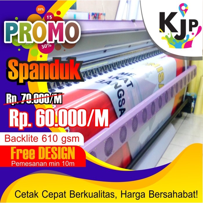 Jual Cetak BACKLITE Spanduk Banner Baliho 610gr FULL Elegan | Shopee ...