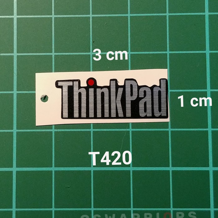 Jual ( T420 ) Thinkpad Logo Emblem Sticker | Shopee Indonesia