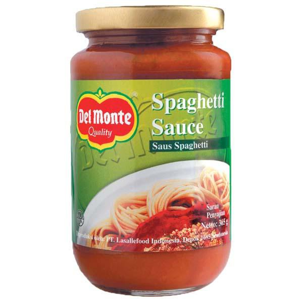 Jual DEL MONTE SPAGHETTI SAUCE 330 GR / SAUS SPAGHETTI INSTANT | Shopee ...