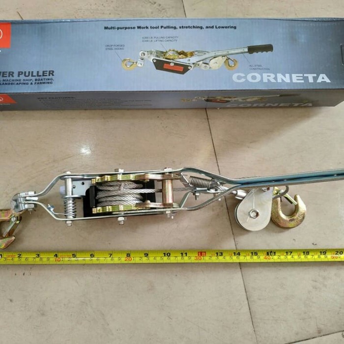 Jual Hand Power Puller Profesional 2 Ton- Corneta Power Puller 2 Ton ...