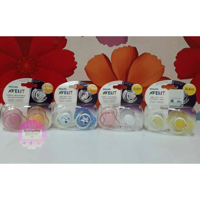 Jual Avent Empeng J-6035 ukuran 0-6 bulan dan ukuran 6-18 bulan ...