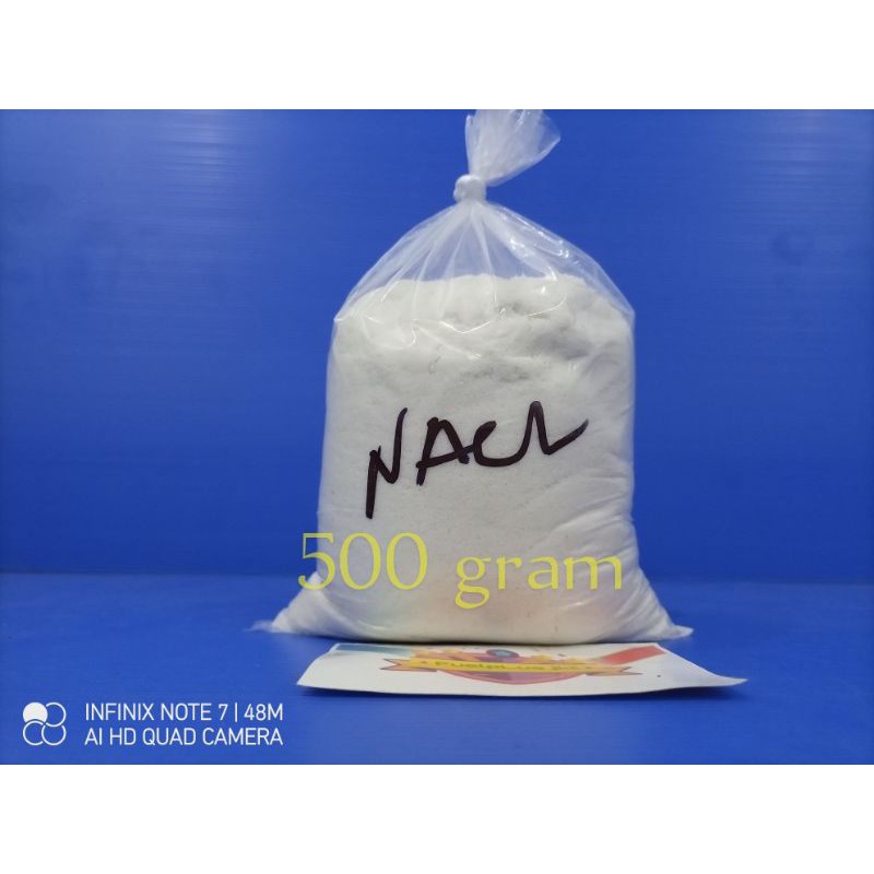 Jual Garam NaCl / Natrium Klorida / Sodium Klorida 500gr | Shopee Indonesia