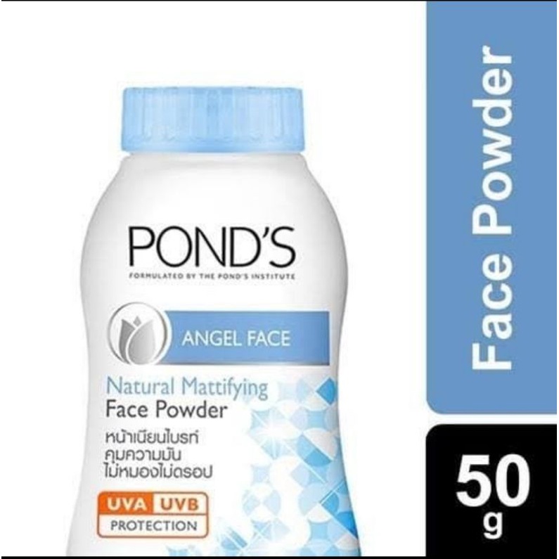 Jual Ponds Angel Face Natural Mattifying Face Powder 50g | Shopee Indonesia