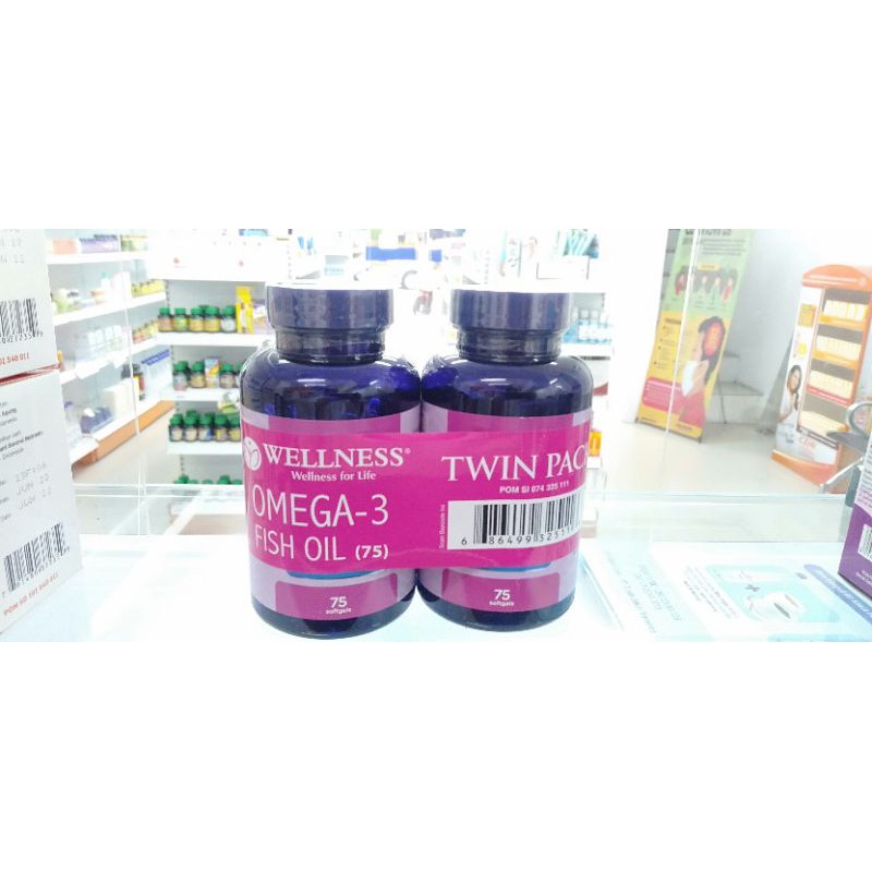 Jual Wellness omega 3 75 banded isi 150 capsul | Shopee Indonesia