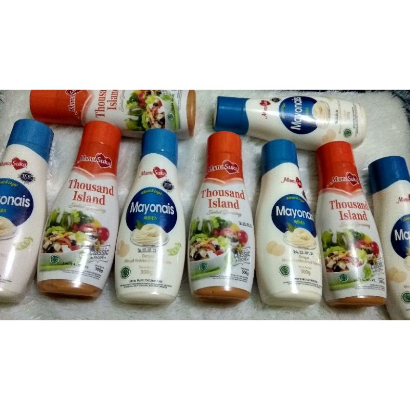 Jual MAYONAISE MAMA SUKA 300GR THOUSAND ISLAND CHESSY MAYO HONEY ...