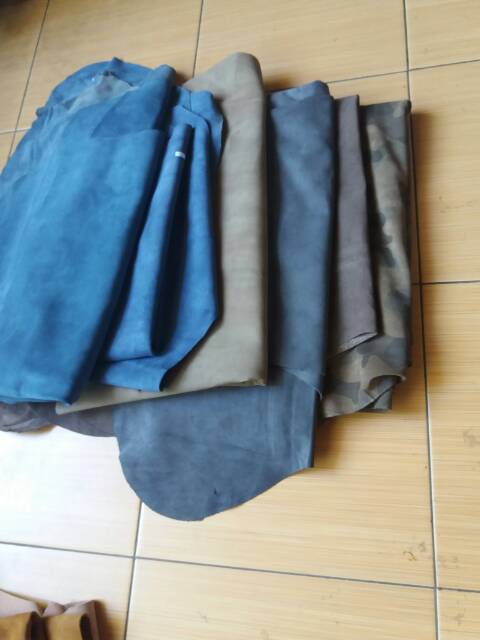 Jual Kuli sapi suede. Kulit suede . Kulit sapi lembaran suede | Shopee ...