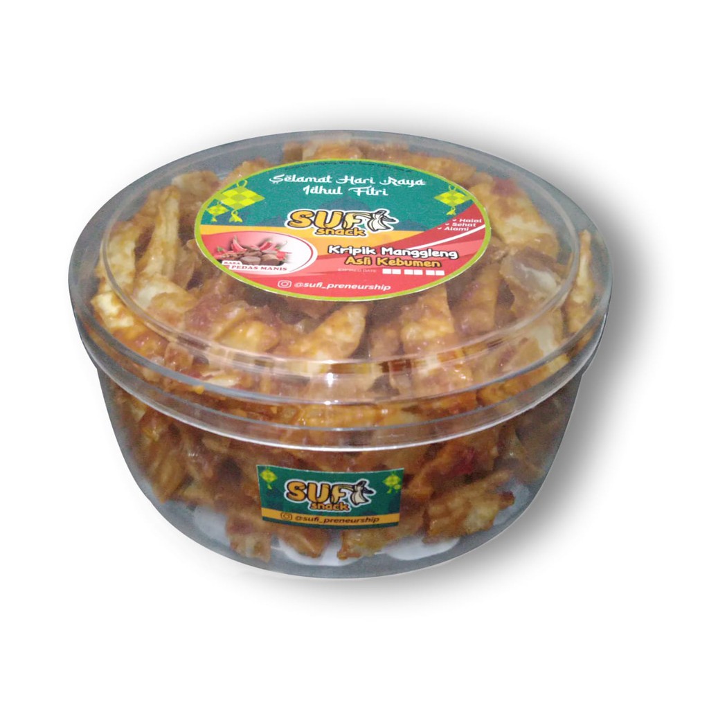 Jual Parcel Lebaran Kripik MANGGLENG Singkong Rasa PEDAS MANIS Sufi ...