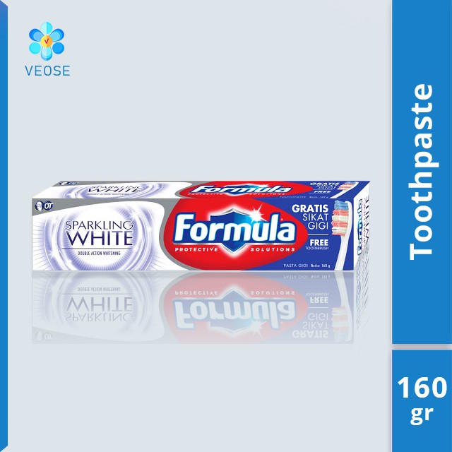 Jual Formula Sparkling White Toothpaste - 160gr (Pasta Gigi Pemutih ...