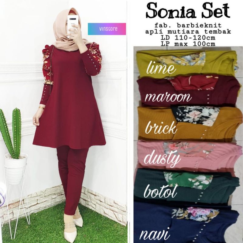 Jual sonia set | Shopee Indonesia