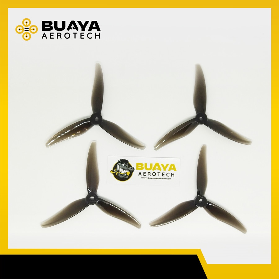 Jual Gemfan Hurricane MCK 51466 V2 3 Blade Propeller Drone Gray - 2CCW ...