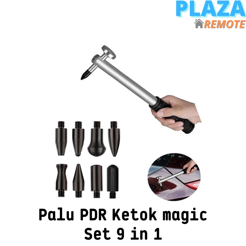 Jual Palu perbaikan penyok mobil PDR Ketok Magic Set 9 in 1 | Shopee ...
