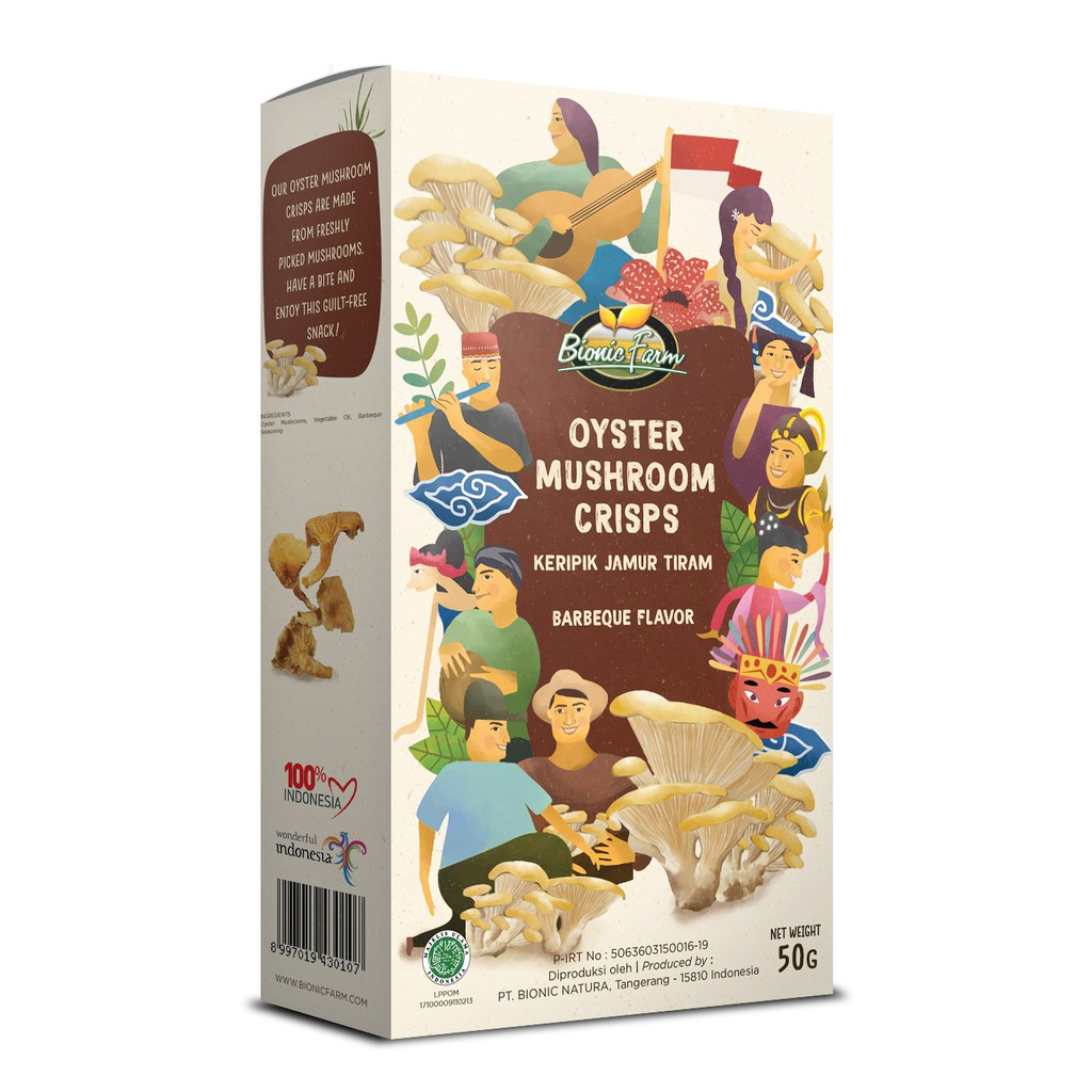 Jual SNACK DIET KERIPIK JAMUR - BBQ 50GR MUSHROOM CEMILAN SEHAT GURIH ...