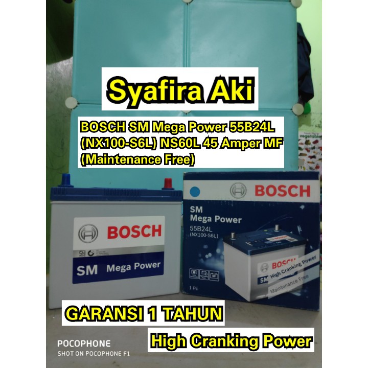 Jual Aki Mobil Toyota Corolla,Corolla Twin Cam NS60L / 55B24L BOSCH Aki kering 45AH | Shopee ...