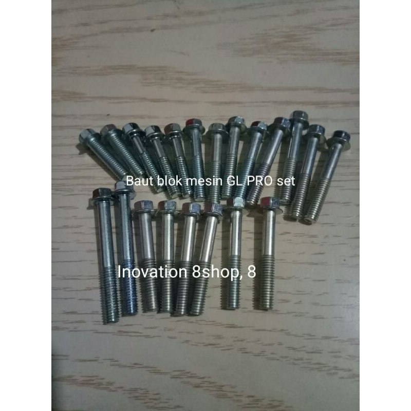 Jual BAUT BLOK MESIN SET GL PRO/ BAUT MESIN SET GL PRO | Shopee Indonesia