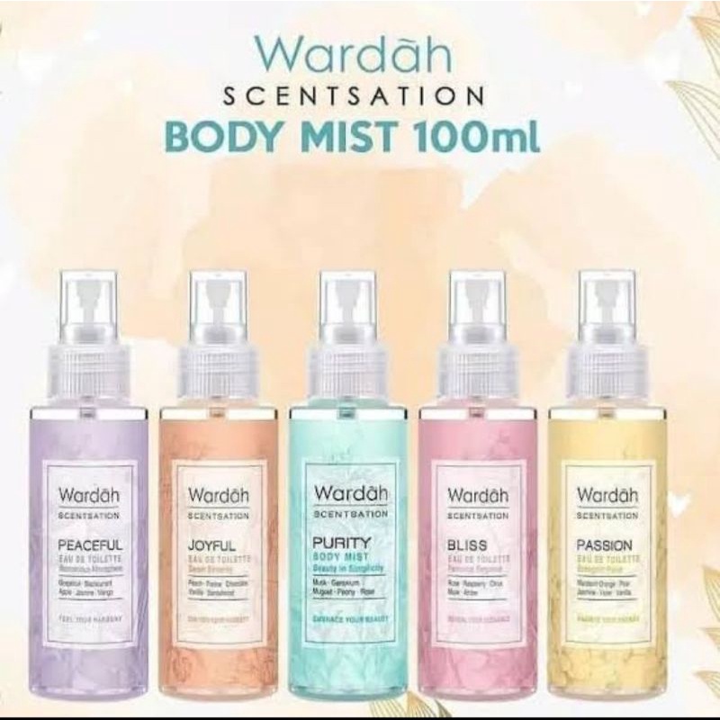 Jual wardah body mist 100ml | Shopee Indonesia
