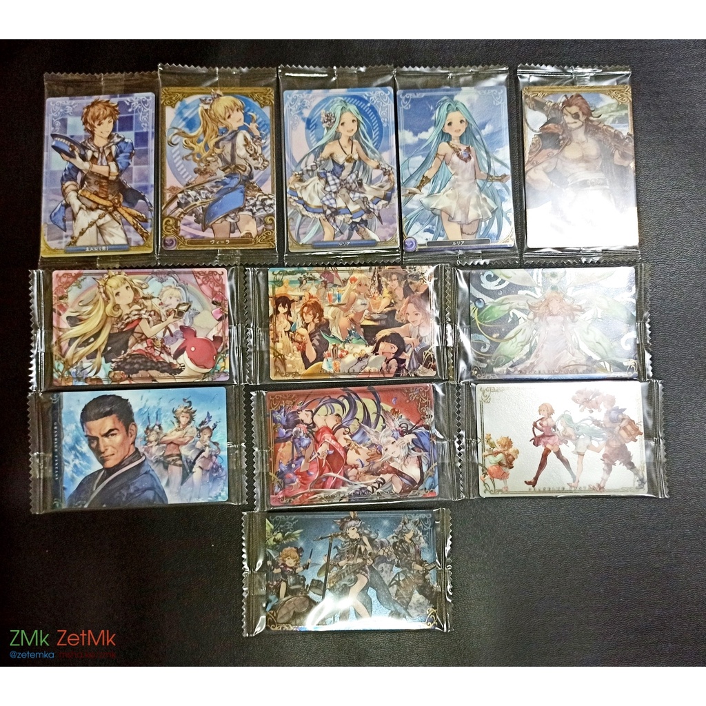 Jual Granblue Fantasy GBF Wafer Card | Shopee Indonesia