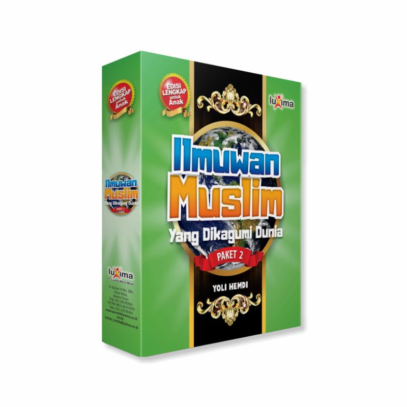Jual Buku Paket Ilmuwan Muslim 2 Billingual isi 10 Buku Buku Anak ...