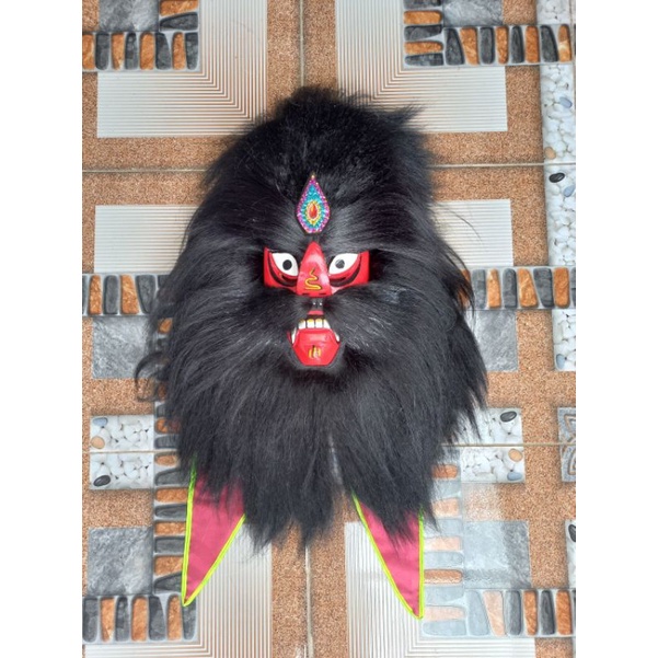 Jual topeng bujang ganong||barongan||ganongan_full sintetis | Shopee ...