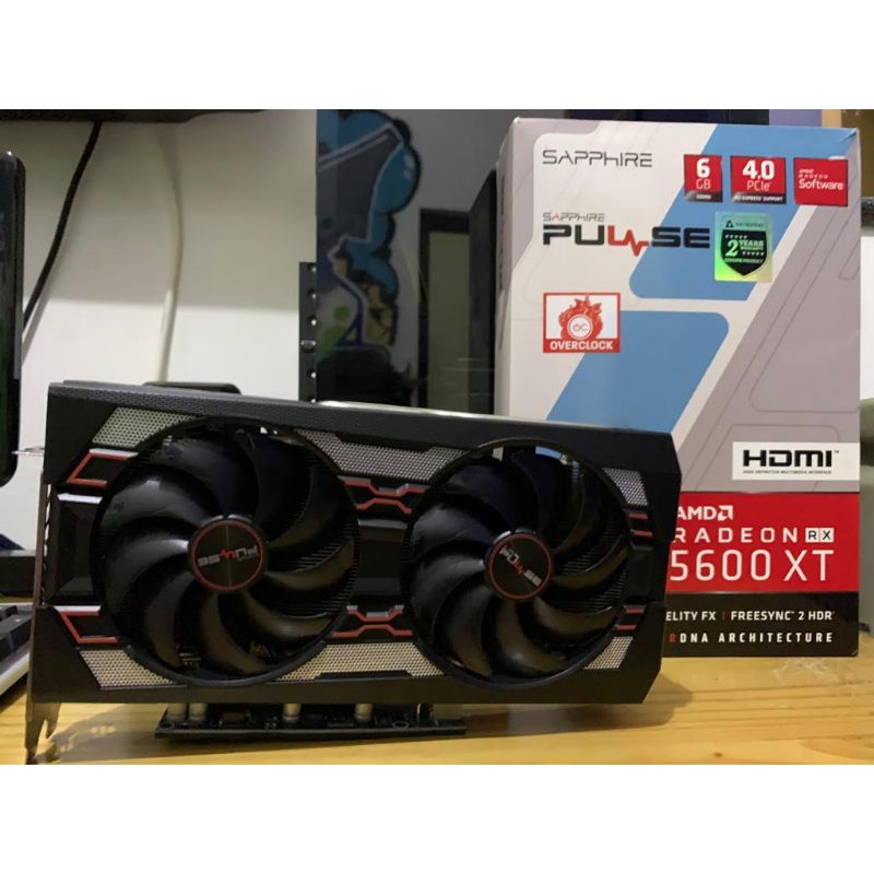 Jual VGA CARD RX 5600 XT SAPPHIRE PULSE | Shopee Indonesia