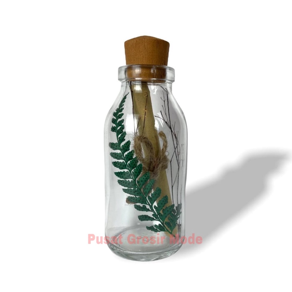 Jual Kartu Ucapan Surat Dalam Botol Surat Cinta Souvenir Kado Pacar ...