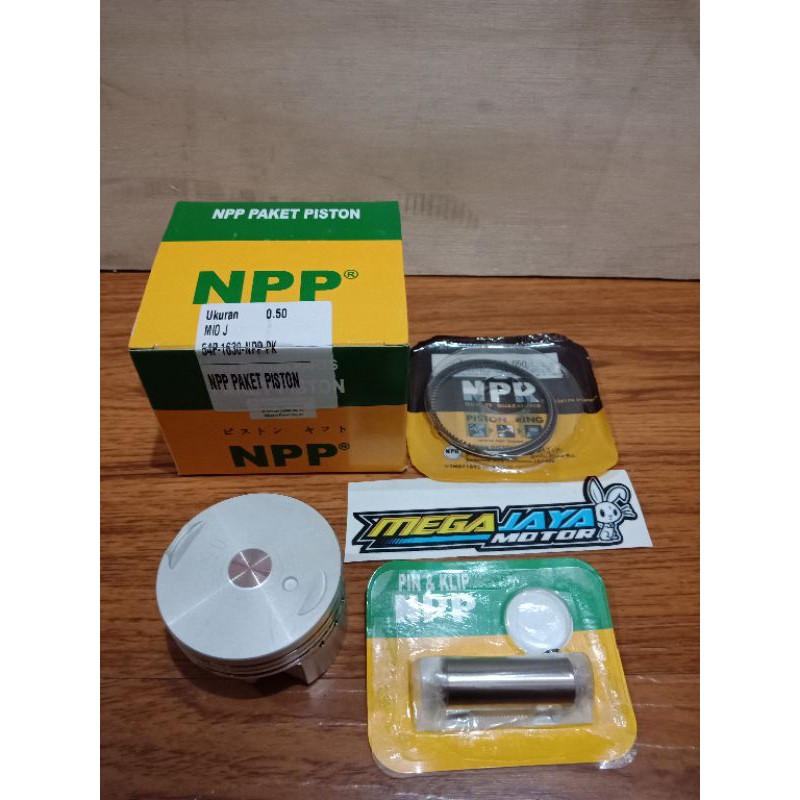 Jual PISTON KIT MIO J NPP OS STD 25 50 75 100 SEHER MIO J NPP | Shopee ...