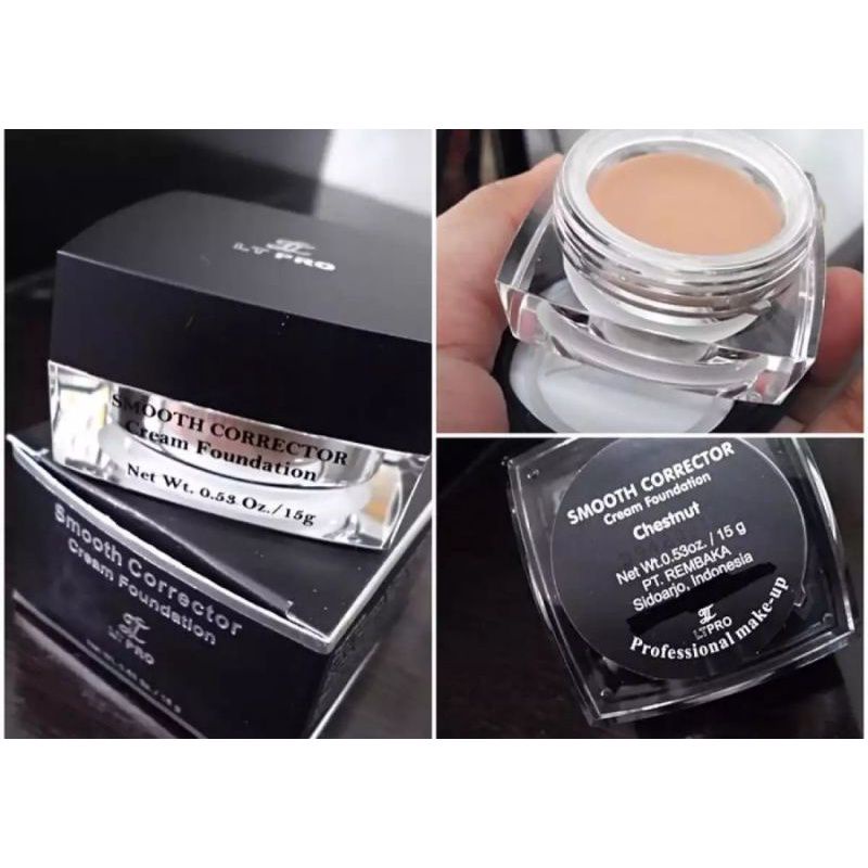 Jual LT PRO SMOOTH CORRECTOR CREAM FOUNDATION 15GR ORIGINAL | Shopee ...