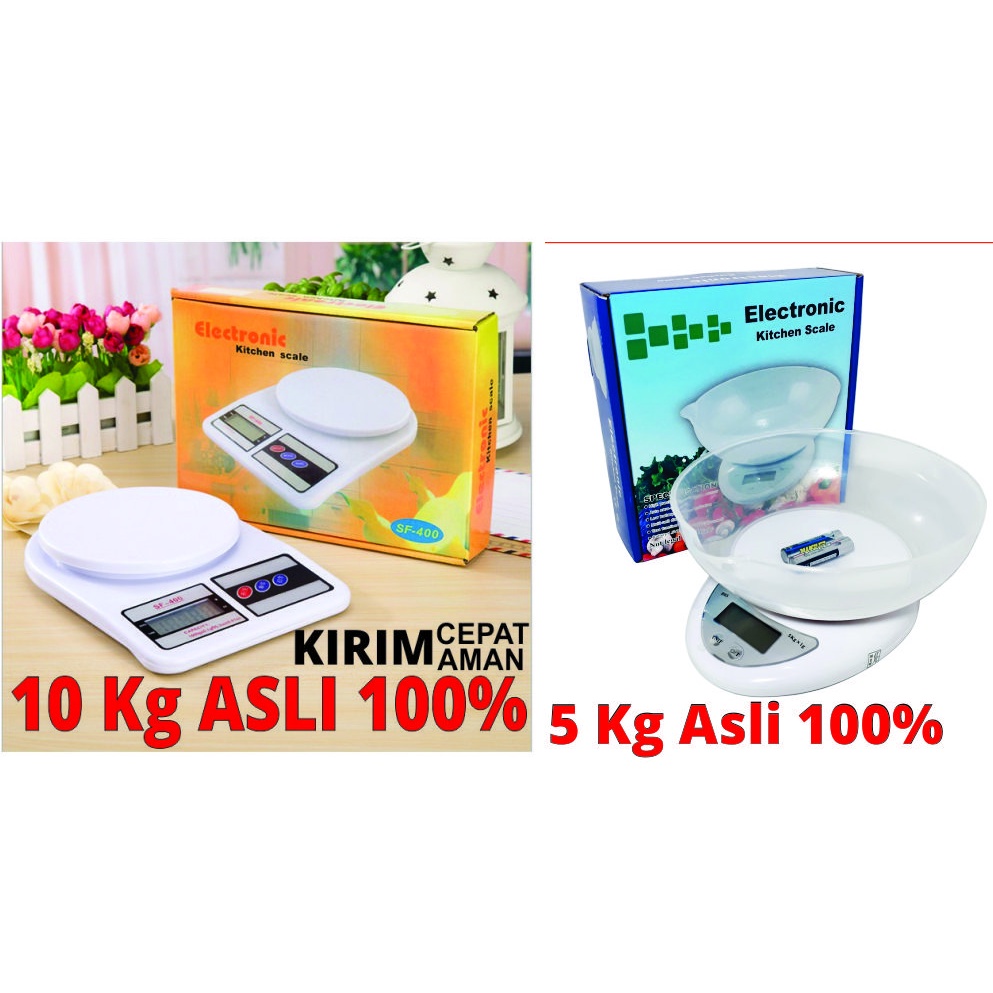 Jual Timbangan Digital Mangkok 5 Kg Timbangan Digital Kue Electronic 5 ...