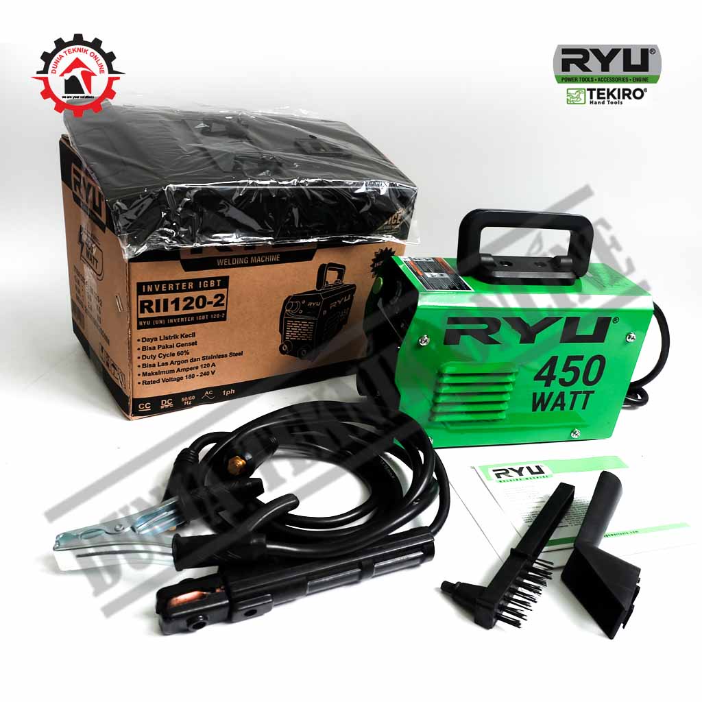 Jual Mesin Travo Las RYU 450 Watt Inverter 450W Murah RII120-2 IGBT ...