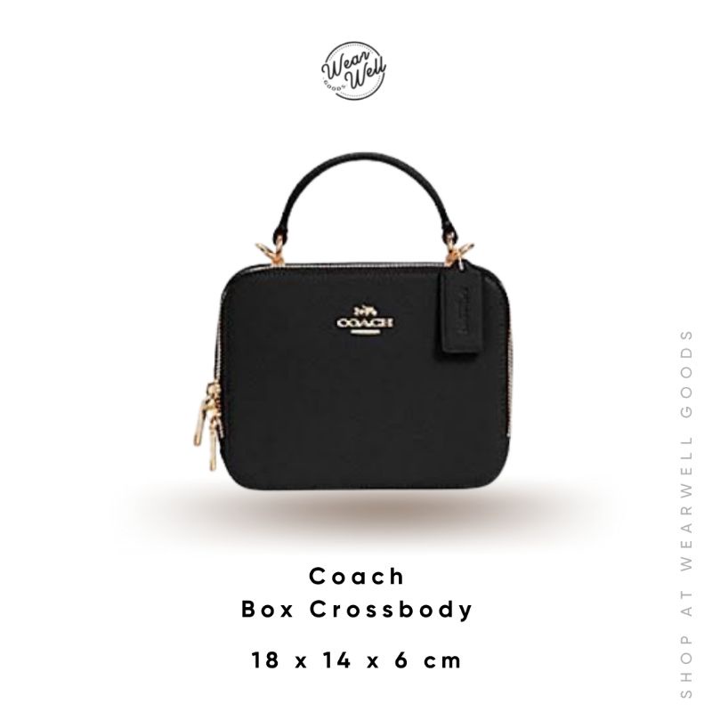 Jual Coach Box Crossbody | Shopee Indonesia