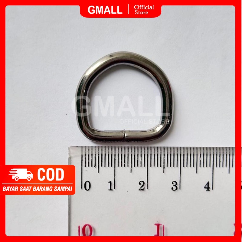 Jual 50 pcs Ring D Tas Dompet Besi Tebal Grade A Ukuran 2cm GMALL ...