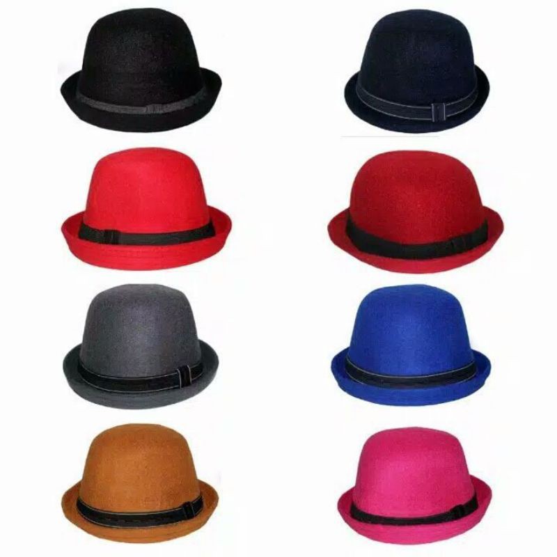Jual Bowler Anak Topi Caplin Anak | Shopee Indonesia