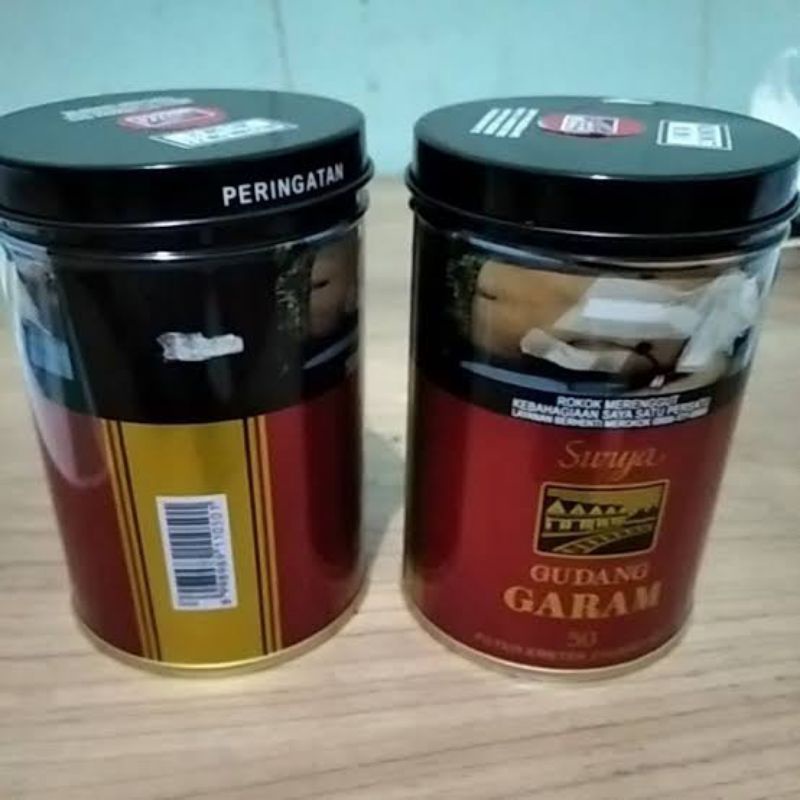 Jual KALENG ROKOK BEKAS/ KALENG BAHAN CRAFT/ KALENG BEKAS | Shopee ...