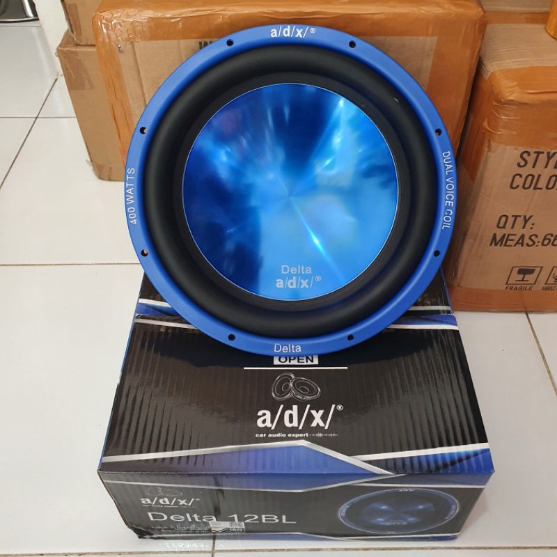Jual Subwoofer ADX DELTA 12BL 12 inch Double Coil | Shopee Indonesia
